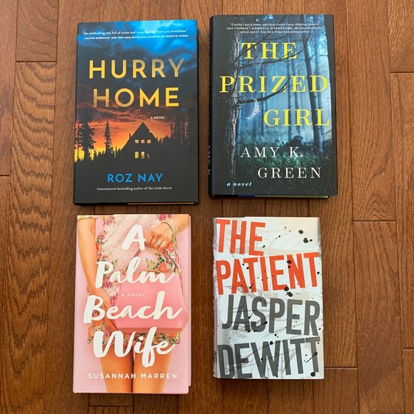 Other | Book Lot Set Of 4 Hardcover Thrillers Hurry Home Prized Girl ...